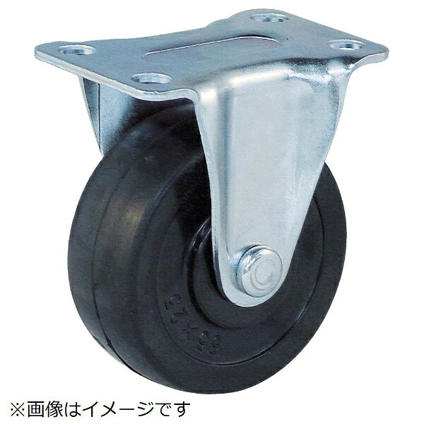 ■標準的な小型キャスターで、最小サイズから取りそろえています。【用途】・事務機器や家具、運搬車や軽量ラック等、幅広い用途に。【仕様】・許容荷重（daN）： 40・許容荷重（kgf）： 40.8・車輪径D（mm）： 65・車輪幅（mm）： 2...