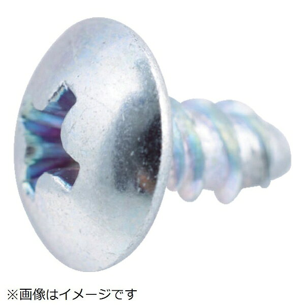 ■薄板（厚0.3〜0.6mm）へ強力に締結できるねじです。■バーリング加工が不要です。【仕様】・寸法（mm）d： M4・寸法（mm）L： 10・薄板用SUSトラスタッピングねじM4X10　55本入
