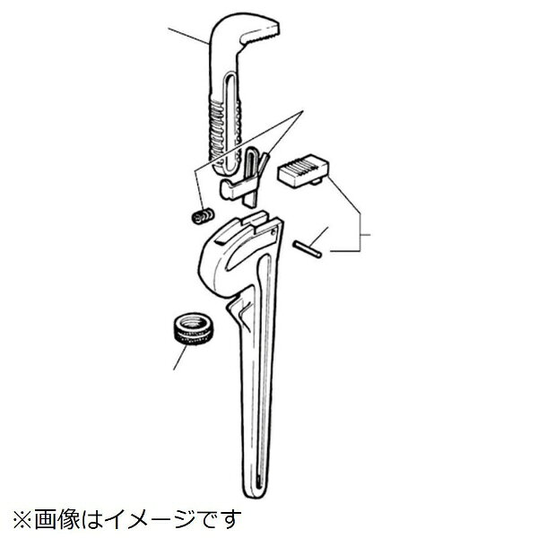 ■リジッドレンチシリーズ用補修パーツです。■リジッド純正レンチ用パーツです。
