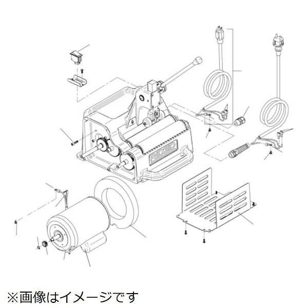 ■リジッド高速管端処理機122J-S用補修パーツです。