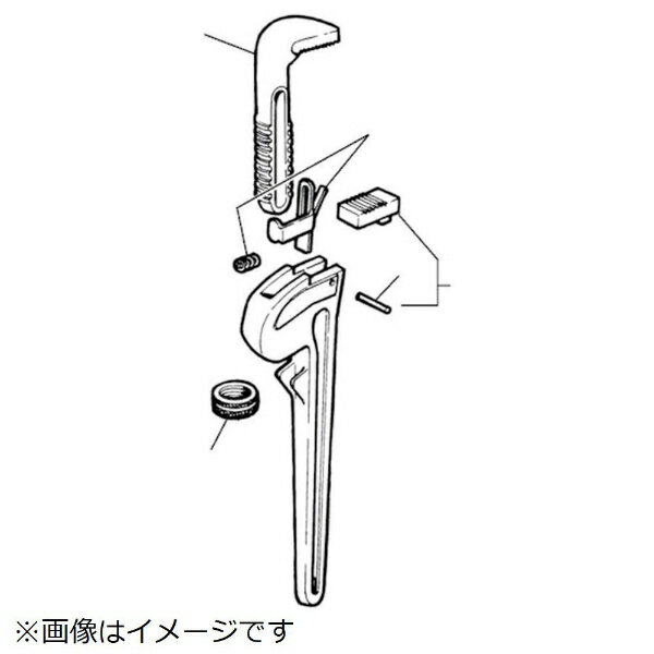 ■リジッドレンチシリーズ用補修パーツです。■リジッド純正レンチ用パーツです。