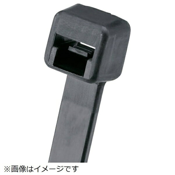 ■耐薬品性に優れた材質で、耐紫外線性にも優れています。【用途】・電線、ケーブル固定、結束。【仕様】・色： 黒・幅（mm）： 7.6・長さ（mm）： 290・厚さ（mm）： 1.9・引張強度（N）： 222・最大結束径（mm）： 76・最小結...