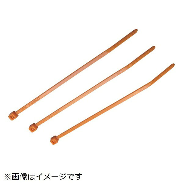 ■幅広く使用できる汎用性の高い標準タイプのナイロン結束バンドです。■色分け、識別に最適です。【用途】・ケーブルなどの結束。【仕様】・色： オレンジ・幅（mm）： 4.8・長さ（mm）： 368・厚さ（mm）： 1.3・最大結束径（mm）： ...