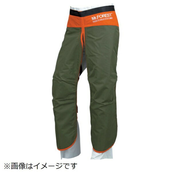 ■膝部を包み込む「ラウンドカット」など、独自の設計で作業を快適にします。■安全性基準「EN381−5」のクラス1に適合した防護チャップスです。【用途】・チェンソー作業時の防護衣として。【仕様】・サイズ： LL・全長（cm）： 95・色： オ...