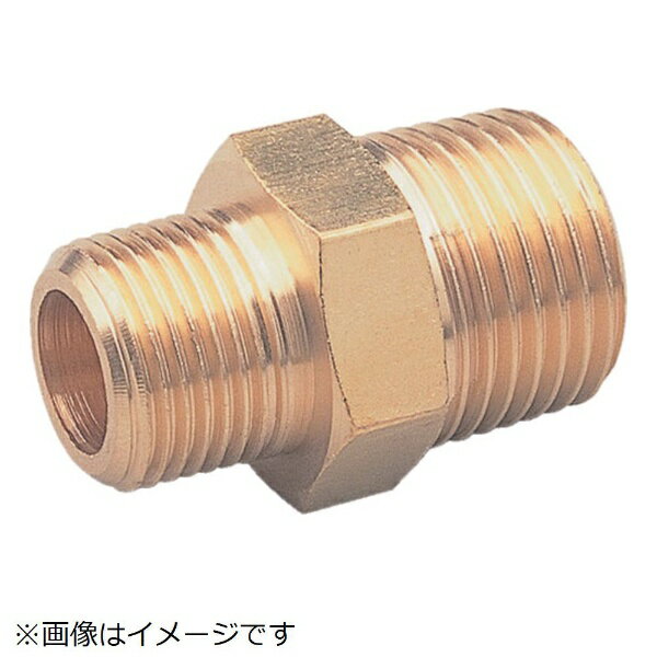 ■異なる内ネジサイズの配管に使用します。【用途】・ネジ用継手。【仕様】・接続口径D： R3/4・接続口径D1： R1/2・接続口径D2： R3/4・六角対辺（mm）： 27・使用流体： 水・空気・油・タイプ： 異径六角ニップル・最高使用圧力...