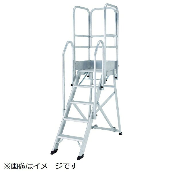 ■折りたたみ式作業台CSD150F/175F用フルセット手すりセットです【用途】・高所作業の安全確保に。【仕様】・手すり高さ900/1100mm兼用で使用可能・作業台本体は別売りです・適合機種：CSD150F、CSD175F【材質】・アルミ...