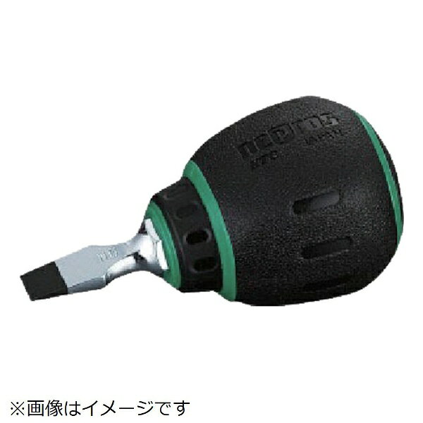 ■グリップエンドには先端表示エンブレム付きで先端形状が一目で分かります。【用途】・ネプロス・汎用工具【仕様】・刃先：（−）6.3・全長（mm）： 70・軸長（mm）： 25・先端： マグネット入り