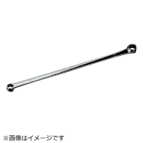 ■奥深い所もダイレクトに掛かるロングタイプです。■口径部は面取りの少ないNパワーフィット形状です。■片面の突出形状によりベルトのプーリーなどオフセットされたボルトに便利です。【用途】・ネプロス・汎用工具【仕様】・対辺寸法（mm）： 10×1...