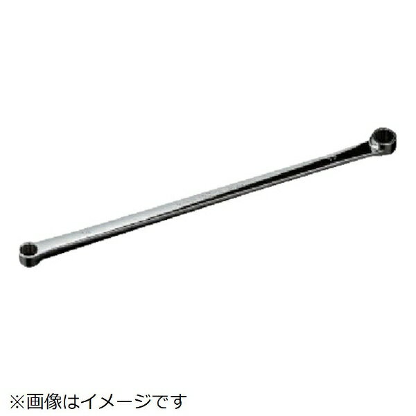 ■奥深い所もダイレクトに掛かるロングタイプです。■口径部は面取りの少ないNパワーフィット形状です。■片面の突出形状によりベルトのプーリーなどオフセットされたボルトに便利です。【用途】・ネプロス・汎用工具【仕様】・対辺寸法（mm）： 12×1...