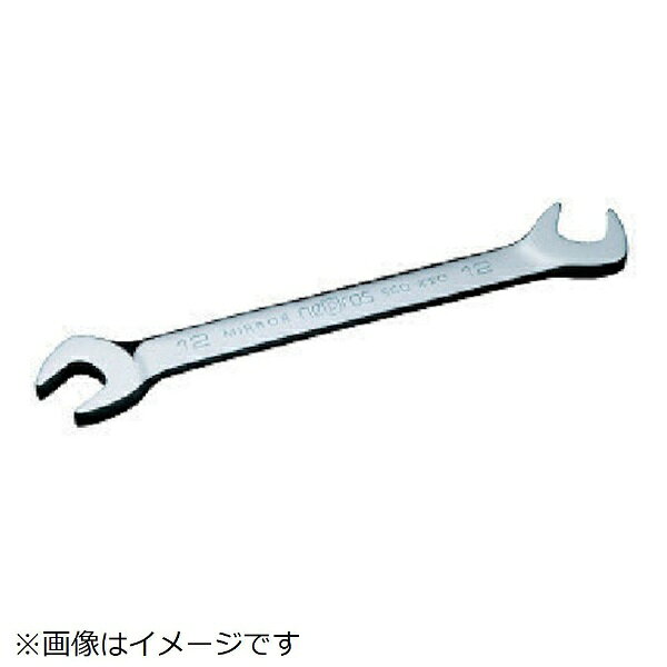 ■1本に同サイズで異なるアングル角（30°、60°）を採用しています。■スタンダードスパナ（15°）と異なる2つのアングル角度で作業範囲が広がります。■口径部は応力が集中する部分を強化する設計のため口開きしにくく、先端部はあごが小さく、邪魔...