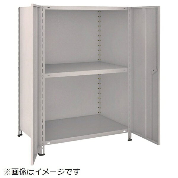 ■両開扉には、シリンダー錠が標準装備され商品や作業工具などの保管・管理に最適です。【仕様】・間口（mm）： 875・奥行（mm）： 600・高さ（mm）： 1200・有効間口（mm）： 801・色： ネオグレー・棚段数（段）： 3・外形寸法...
