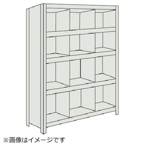 ■縦仕切り板は樹脂ファスナーで取り付けが簡単です。【仕様】・間口（mm）： 875・奥行（mm）： 300・高さ（mm）： 1200・色： ネオグレー・棚段数（段）： 4・タイプ： 3列・4段・外形寸法（mm）高さ： 1204・組立目安： ...