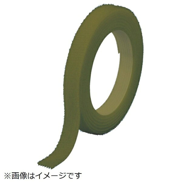 ■片面にフック・片面にループの付いた両面タイプのマジックテープ［［R下］］です。■必要に応じた長さでカットでき結束用途に利用できます。■耐久性に優れており数年間の屋外使用も可能です。【用途】・コード・ホース・資材などの簡易仮止め。【仕様】・...