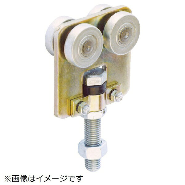■大きいベアリングが使用されていることで、より小さな力で、吊り車のスムーズかつ安定した走行を確保してます。■吊り車が左右方向に揺動可能な為、滑車部分に余計な負荷がかかりずらく、吊り車の長寿命化に貢献しています。