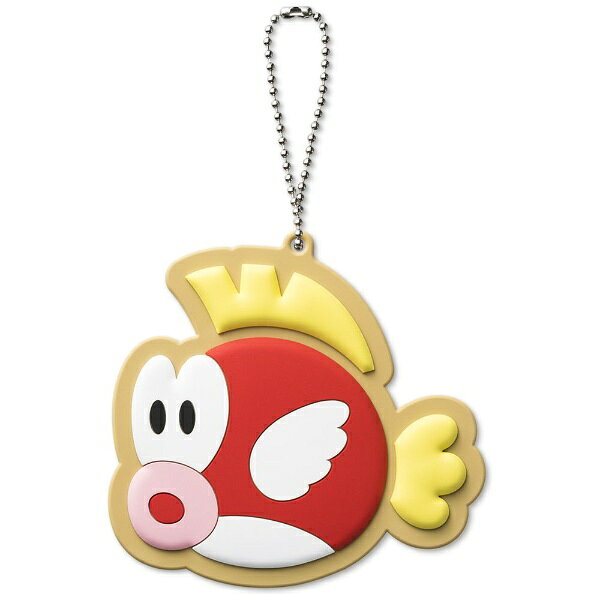 「マリオ」のアイテムのラバー素材マスコットです。ボールチェーンが付属しており、いろいろなところに飾れます。（全9種類）【仕様】・製品サイズ：約H74mm×W82mm×D5mm・材質：非フタル酸PVC、鉄(C)2018 Nintendo