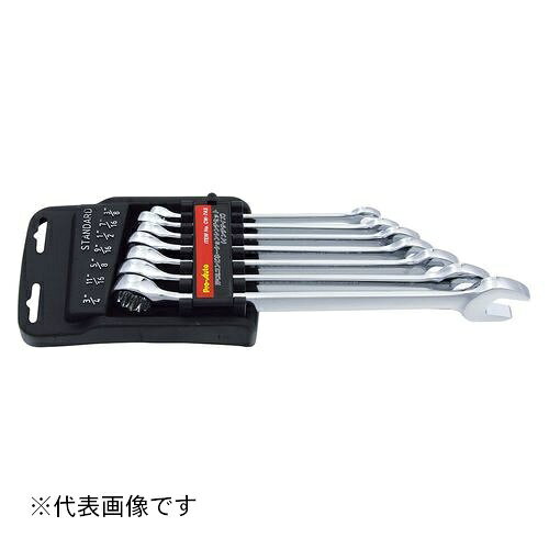 ●セット内容 レンチx7（3/8・7/16・1/2・9/16・5/8・11/16・3/4インチ）、収納ホルダー付■型番：CW-7AS■セット内容：7本組コンビネーションレンチセット 3/8、7/16、1/2、9/16、5/8、11/16、3...