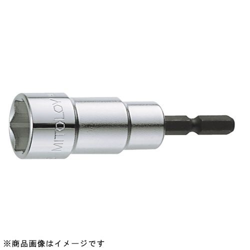 ●長さが選べるビットソケット●ビットソケット（EF）に比べ短く軽い■品番：EF-10S■S：10mm■DΦ：14.5mm■l1：7mm■l2：30mm■L：75mm■重量：40g