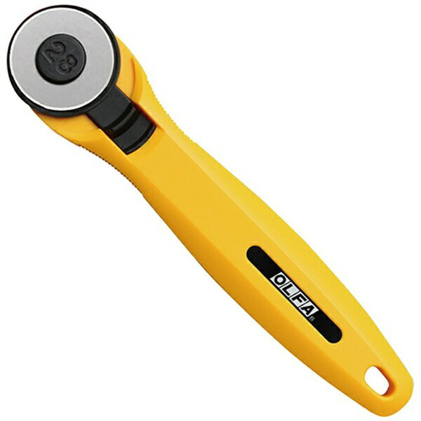 布、薄手のゴムシート、フィルムなどの切りにくい素材も自在にカットできます。布・紙・薄手のゴムシート・革・樹脂シート・スポンジ等のカット。小回りの効く直径28ミリの円形刃を装着しています。ワンタッチで刃を外せるので、刃の交換が簡単です。●直径...