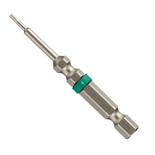 特殊形状のネジ締めに使用します。特殊形状のネジを使用した機器のメンテナンスに最適です。仕様●形状：T6。●先端サイズ：1.7mm。●対辺：6.35mm。材質●クロムモリブデン鋼。注意事項本工具は非絶縁工具ですので、必ず電源を切って作業して下...