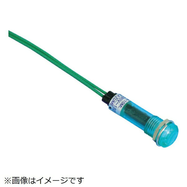 ■抵抗器内蔵の高輝度LED表示灯です。■AC/DC200V用電源にダイレクトに接続出来ます。■長さ200mmのリード線付です。【用途】・通電表示や警告表示などに。【仕様】・レンズ色： 緑・定格電圧（V）： AC/DC200（180〜264）...