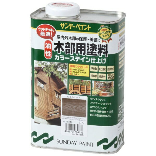 屋内外木部の保護・美装に。■木部に浸透して内部から防虫・防かび・防腐効果を発揮します。■優れた薬剤効果により木材をかび・腐敗・劣化から護ります。■特殊樹脂の使用により、撥水性と耐候性に優れ、日光・風雨から木材を護ります。■作業性に優れ、均一...