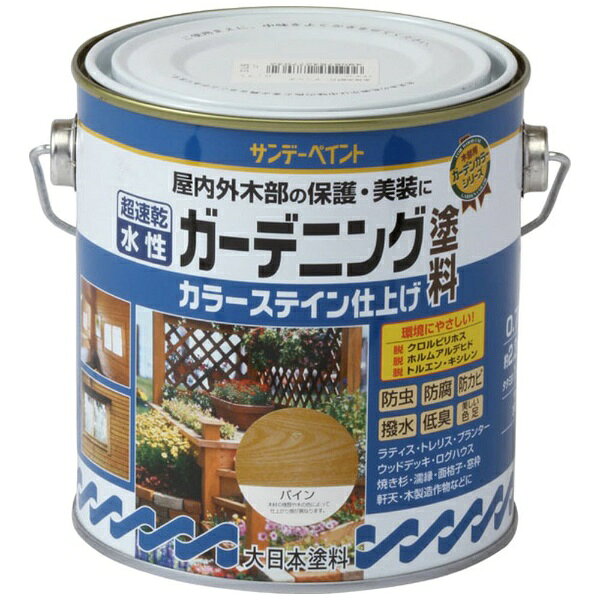 屋内外木部の保護・美装に。■水性で作業性に優れ、火災の心配がなく安心。■撥水性と薬剤の効果により木材をかび・腐敗・劣化から護ります。■耐候性に優れ、日光・風雨から木材を護ります。■高級感のある半ツヤのカラーステイン仕上げ。■シックハウス症候...
