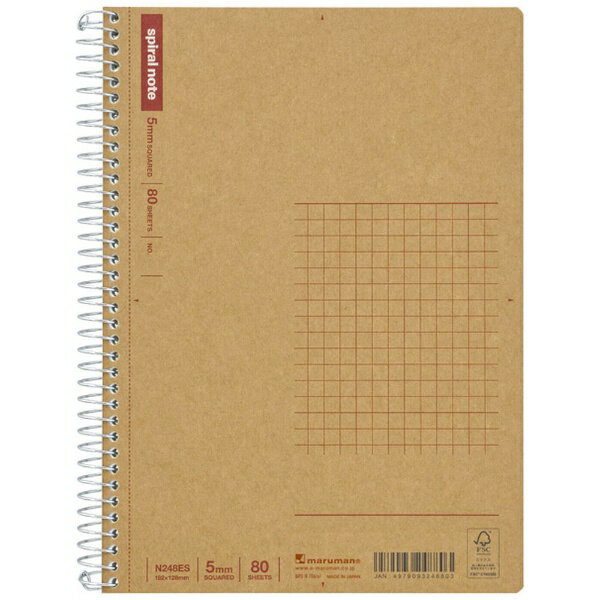 NEW BASICスパイラルノート ベーシックは書きやすさ、使いやすさを追求した繰り返し使いたくなる新しい定番ノートです。【特長】・小さなカバンにも入るB6サイズ・実用性、デザイン性に優れた表紙・安全なコイルループ製本。・縦横どちらにも使え...