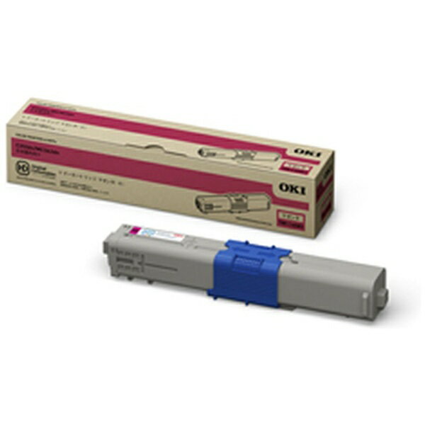 ［プリンタ消耗品：トナーカートリッジ］ ■ マゼンタ ■ 約2000枚 （※A4片面印刷、ISO／IEC 19798に準拠の参考値）【対応機種】COREFIDOシリーズ MC362dnw、MC362dn、C312dn 沖データ 【純正】小容...