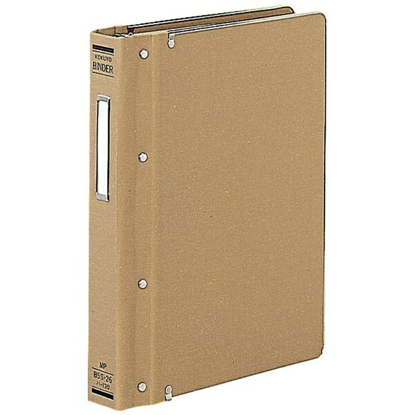 表紙・背部とも布貼りの、丈夫な標準型バインダー