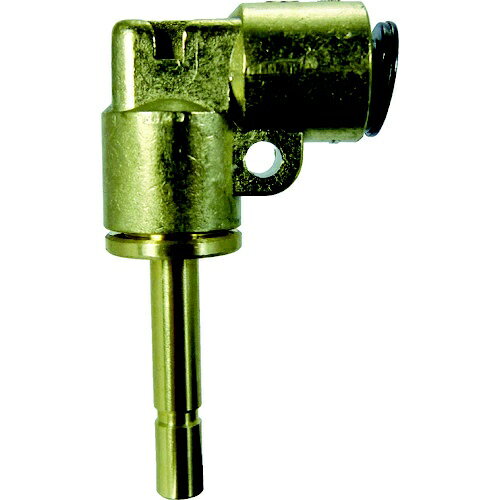 ■用具不要のワンタッチ着脱です。■チューブへの傷が付きにくいロック構造です。■ボディーが金属製で衝撃などに強い構造になっています。【用途】・各種エア配管。【仕様】・適合チューブ外径D（mm）： 4・適合継手サイズ d（mm）： 8