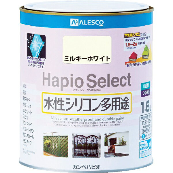 ■耐候性、耐久性に優れたアクリルシリコン樹脂を配合しています。■乾燥が早く、サラッとした滑らかな仕上がりです。【用途】・屋内外の木部、鉄部、コンクリート、新生瓦、発泡スチロールなどのプラスチック面。（ポリエチレン、ポリプロピレンなどは除く）...