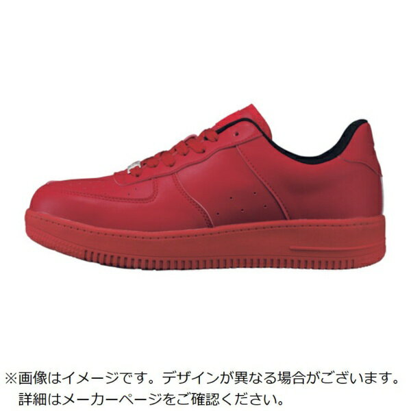 ■水や油で滑りにくい耐滑ソールを採用しています。【用途】・一般作業に。【仕様】・寸法（cm）： 28.0・足幅サイズ： EEEE・色： レッド・規格： JSAA規格 B種認定品・耐圧迫荷重（kN）： 4.5±0.04・US（アメリカ）規格サ...