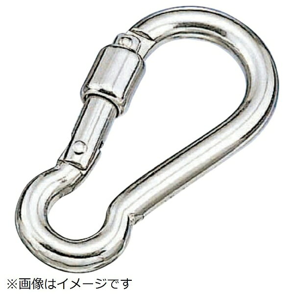 ■環のついた外開きの構造です。【用途】・チェーン・ワイヤ・ロープなどの連結や、端末の金具のジョイントに。【仕様】・使用荷重（kN）： 2.94・d（mm）： 12・D（mm）： 12・D1（mm）： 13・L（mm）： 140・D2（mm）...