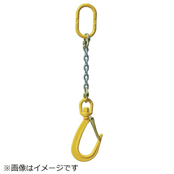 ■フック、チェーン、リングを接続済みですのですぐにご使用いただけます。■スイベルファンドリーフックはワイヤーやチェーンのねじれを取ることができるので、吊り荷の回転を防げます。■安全タグ付きです。【用途】・敷鉄板の吊り上げ作業に。・土木、建築...
