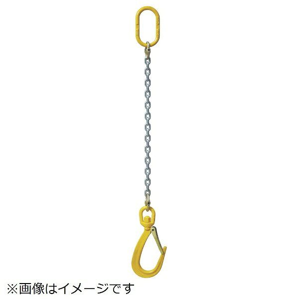 ■フック、チェーン、リングを接続済みですのですぐにご使用いただけます。■スイベルファンドリーフックはワイヤーやチェーンのねじれを取ることができるので、吊り荷の回転を防げます。■安全タグ付きです。【用途】・敷鉄板の吊り上げ作業に。・土木、建築...