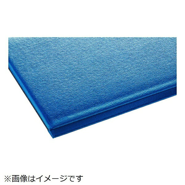 ■厚みをもたせて抜群のクッション性を実現した疲労軽減マットです。【用途】・疲労軽減マット。【仕様】・色： ブルー・幅（mm）： 450・長さ（mm）： 600・厚さ（mm）： 15【材質／仕上】・表面・裏面： ポリ塩化ビニール（PVC）