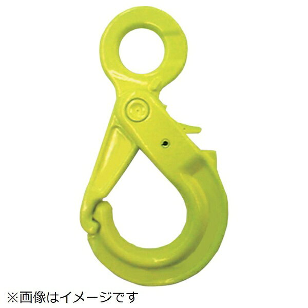 ■フック部分とラッチ部分がかみ合う形状で一体化しており、ラッチの横ぶれを防ぎ安全性が高められています。■過大過重によりフックが伸びるとフックとラッチがかみ合わなくなる危険回避インジケーター付です。【用途】・ワイヤロープ・チェーンなどの玉掛け...