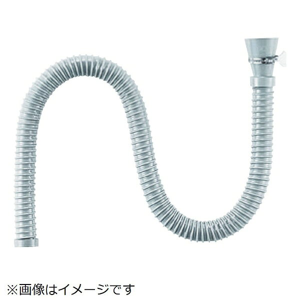 ■流し排水栓の補修用ホースです。■ねじ式接続タイプです。【仕様】・長さ（m）： 2・外径（mm）： 35・取付ねじサイズ： G1 1/2（呼び40）めねじ・最高使用温度： 60℃・ホース寸法： 外径34mm、内径30mm