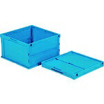 ■366mmの正方形オリコンです。■オールプラスチック製のためリサイクルが容易で、金属探知機による内容物の検品も可能です。■折りたたんだ時の高さを追求、従来タイプに比べ最大35％低く、輸送運賃、保管スペースを大幅に削減することができます。■...