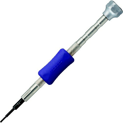 ■携帯端末などに使われる精密ねじ（トルクス）用の精密ドライバーです。■ベッセルは、TORX規格の正式ライセンシーです。■手に優しく、調整作業で使いやすいクッショングリップで、樹脂のグリップを使いやすい位置にスライドできます。■早回しに便利な...