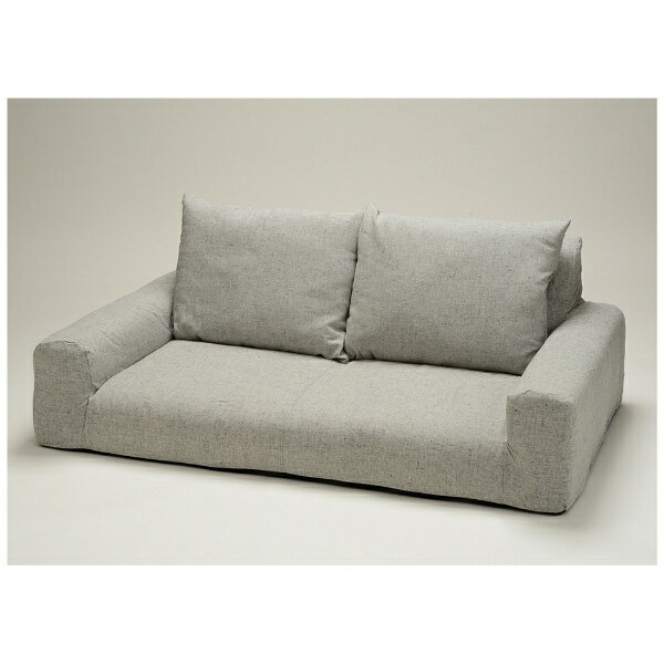 低反発ウレタンの足なしタイプの布張りソファ ※こちらの商品は沖縄県、及び離島・山間部へのご配送は承っておりません。　予め、ご了承ください。