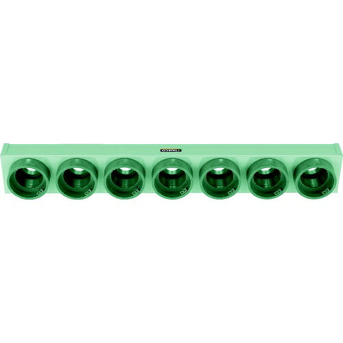 ■HSK100A　BT（NT）50対応■脱着可能なBT対応のロック機構付です。【仕様】・間口（mm）： 960・奥行（mm）： 65・高さ（mm）： 133・収納ホルダ数： HSK100A　BT（NT）50兼用　7個・色： グリーン・ロック...