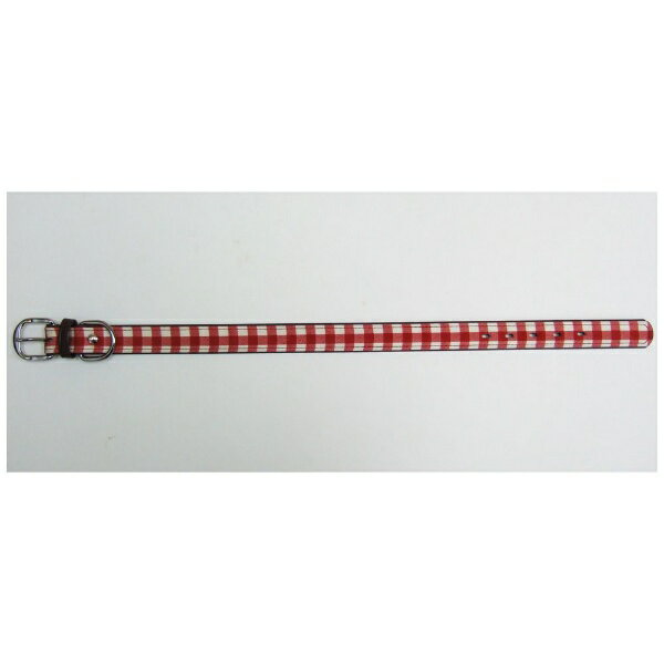 合成皮革の裏地に、ベーシックなチェック柄が可愛いピンタイプ首輪です。 ----------------------------------------------------------------------------広告文責：株式会社...