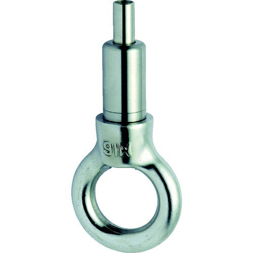 ■M16アイナットが付いた製品です。■ワイヤは貫通します。【仕様】・使用荷重（kg）φ3.0： 100・使用荷重（kg）φ4.0： 150・使用荷重（kg）φ5.0： 200・使用荷重（kg）φ6.0： 300・全長（mm）： 可動部を除く...