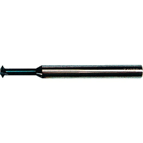 ■小径穴（最小刃径2mm）の裏面取りができる超硬ソリッドチャンファーリングカッターです。■マシニング加工に最適です。■スパイラル刃なので切れ味が滑らかです。■ドリル穴の裏も表もミリング加工で、面取り・バリ取りができるミニチャンファーです。【...