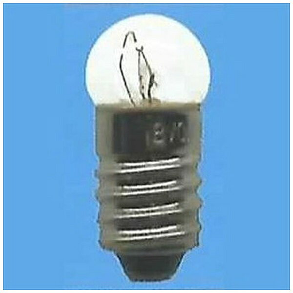 パイロットランプ電球 G11［口金E10 /0.75W］◆主に電池を使った懐中電灯や自動車用ライトに使用される電球です。【仕様】●ガラス球仕上げ:クリア●寸法:全長23mm×径11mm●口金：E10●定格電圧:2.5V●定格消費電力:0.7...