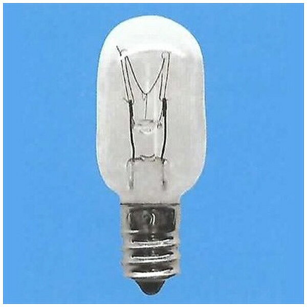 パイロットランプ ナツメタイプ T20［口金E12 /5W 35V］◆配電盤、電飾用などに使用される電球です。【仕様】●ガラス球●仕上:クリア●径(mm):20●全長(mm):48●口金E12●定格電圧(V):35●定格消費電力(W):5●...
