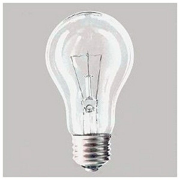 クリヤー電球 110V［口金E26 /60W］◆透明なガラスを通したキラキラしたフィラメントの輝きにより、装飾的な照明効果が得られる電球。◆クリスタルカットのセードとの組み合わせにより、キラメキの効果を表現するインテリア照明に適応。◆変圧器...