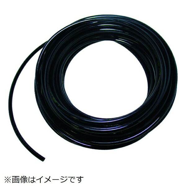 ■柔軟性に優れた、エア流体専用のチューブです。【仕様】・色： 黒・外径（mm）： 10・内径（mm）： 6.5・最小曲げ半径（mm）： 16・使用流体： 空気・最高使用圧力（MPa）： 0.8・使用温度範囲（℃）： -20〜60・全長（m）...