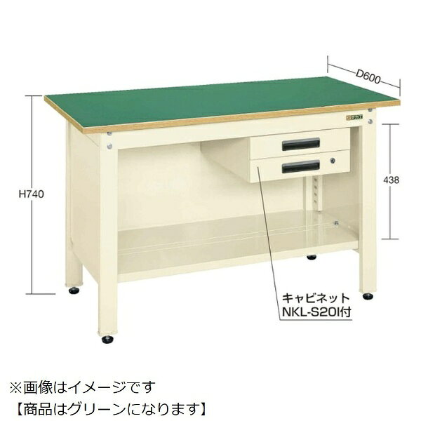 本体は角パイプ（構造用鋼管）を使用しているため非常に堅牢でしかもホコリが溜まりません。仕様■外寸：W900×D600×H740mm■内寸：W630×D448×H440mm■カラー：サカエグリーン■質量：42kg■天板サイズ：900×600×...
